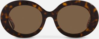 Dolce & Gabbana Sonnenbrille Dg Logo - Frau Braun Onesize