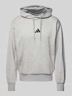 adidas Hoodie mit Label-Stitching