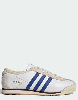 adidas Originals Italia 70s - Schuhe in Core White/K&ouml;nigsblau-Wei&szlig;