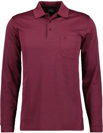 Ragman Langarm-Poloshirt