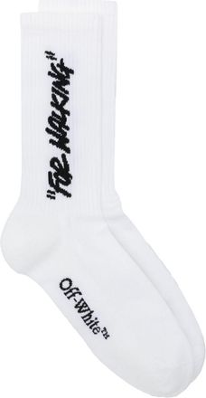 Off-white chaussettes For Walking - Blanc