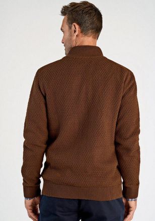 Bison Strickjacke Cardigan Comfort Fit