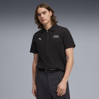 Puma x ASTON MARTIN ARAMCO F1 TEAM Jacquard Polo Herren, Kleidung, Schwarz, XXL