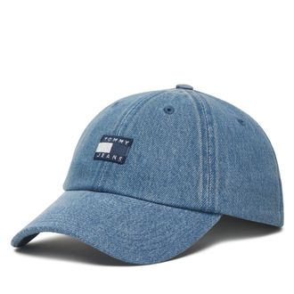 Tommy Jeans Cap Tommy Jeans Tjm Heritage Over Dyed Denim Cap AM0AM13853 Blau