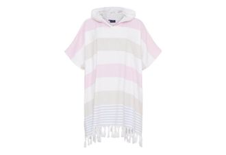 Sea Ranch Kapuzenshirt 21-8-103 Damen Beach-Poncho mit Kapuze - Badeponcho Surf-Handtuch Umziehhilfe