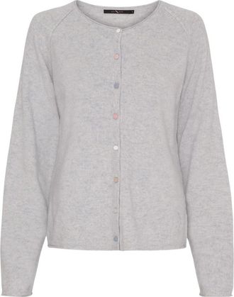 BTF-CPH Feinstrick-Cardigan - - Knitwear - Damen - Grau - 2XL