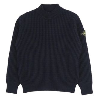 Stone Island Homme, Pulls, Bleu, Taille: L Maille ras du cou