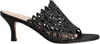 Alberta Ferretti Femme, Chaussures, Noir, Taille: 38 EU Mules &agrave; talons