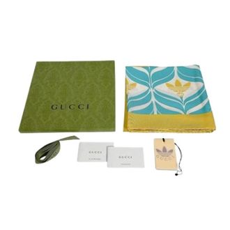 Gucci Foulard en soie doccasion - Femme - Pre-owned - Multicolore - Taille: ONE Size