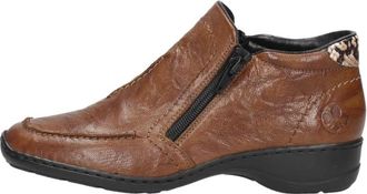 Rieker Homme, Chaussures, Brun, Taille: 39 EU Enkellaarsjes Plat