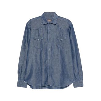 Barba Denimhemd - - Shirts - Herren - Blau - M