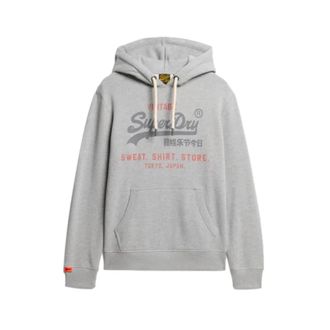 Superdry Heritage Hoodie Sweatshirt Trendige Herrenmode - - Sweatshirts & Hoodies - Herren - Grau - L