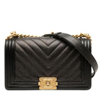 Chanel Pre-owned The Boy Flap - - Pre-owned - Damen - Schwarzk - ONE SIZE