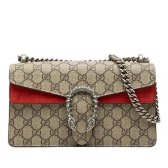 Gucci Sac bandouli&egrave;re Dionysus Pre-owned - Femme - Pre-owned - Beige - Taille: ONE Size