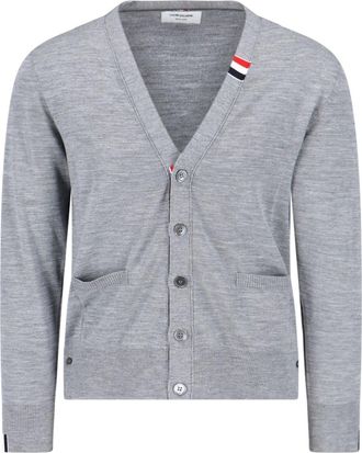 Thom Browne Logo Cardigan