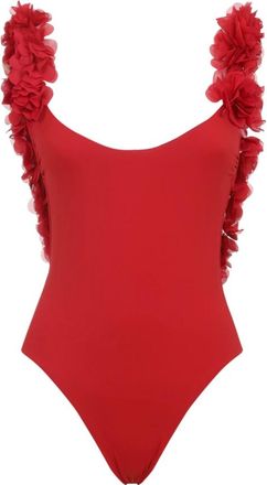 La Reveche Femme, Maillots de bain, Rouge, Taille: 38 FR Maillot de bain rouge pour femmes Ss25