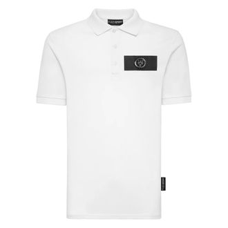 Plein Sport Homme, Tops, Blanc, Taille: 2XL Polo Chemises