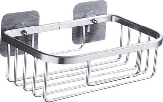 Lurrose No Punching Aluminium Toilettenpapierhalter mit Saugnapf Moderner Papierhandtuch Organizer f&uuml;r Badezimmer Einfache Montage Praktische Aufbewahrung Ros