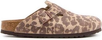Birkenstock Mules Boston en cuir daim