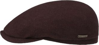 Stetson Casquette Belfast Vedrick Wool Homme - Made in The EU Gavroche avec Visiere, Doublure Automne-Hiver Hiver - 59 cm Raspberry