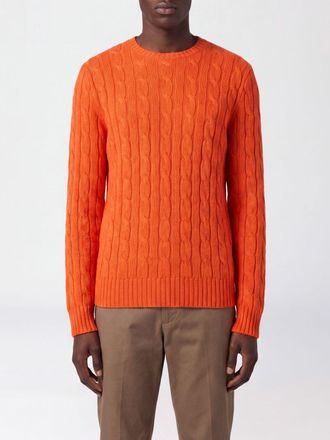 Polo Ralph Lauren Pull &agrave; col rond en 100% cachemire avec maille torsad&eacute;e