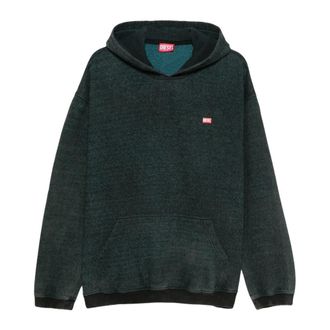 Diesel S KAI Sweater Washed - - Sweatshirts & Hoodies - Herren - Schwarzk - XL