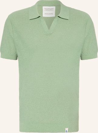 Colours & Sons Colours & Sons Strick-Poloshirt gruen