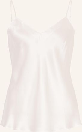 Simone P&eacute;r&egrave;le Simone P&eacute;r&egrave;le Schlaftop Love Me Aus Seide beige