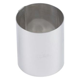 G&ouml;bel Cercle &agrave; P&acirc;tisserie en INOX &Oslash; 10 cm - Cercle &agrave; Vacherin en INOX - Hauteur 6 cm - D&eacute;moulage Rapide et Parfait - Qualit&eacute; Sup&eacute;rieure - Fabriqu&eacute; en France