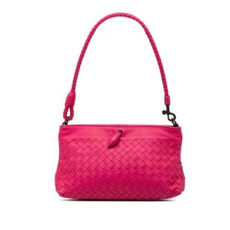 Bottega Veneta Pre-owned Gewebte Umh&auml;ngetasche - - Pre-owned - Damen - Rosa - ONE SIZE