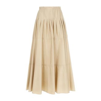 Max Mara Femme, Jupes, Beige, Taille: 34 FR Maxi Skirt