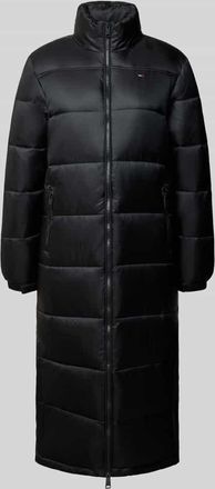 Tommy Jeans Regular Fit Steppmantel mit verdeckter Kapuze