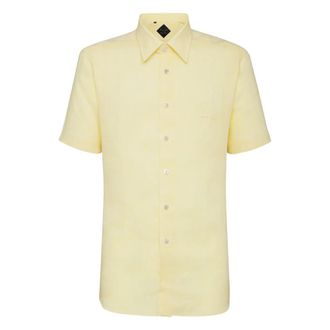 Billionaire Boys Club Homme, Chemises, Jaune, Taille: XS Shirt Slim Fit