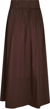 Neo Noir Femme, Jupes, Brun, Taille: 44 FR Chemise Popeline Marron Chocolat