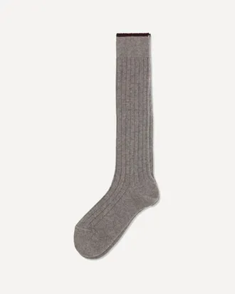 Brunello Cucinelli Ribbed cashmere Socks Male S