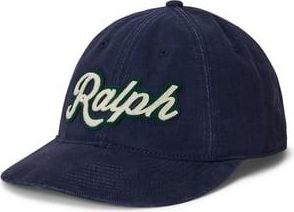 Polo Ralph Lauren Casquette &agrave; logo brod&eacute; en coton