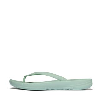 FitFlop Damen IQUSHION Ergonomische Flip-Flops, Mint Whisper, 42 EU, Mint Whisper, 43 EU