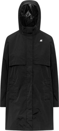 K-Way Femme, Vestes, Noir, Taille: 38 FR Sophilene Satin Glass Jacket