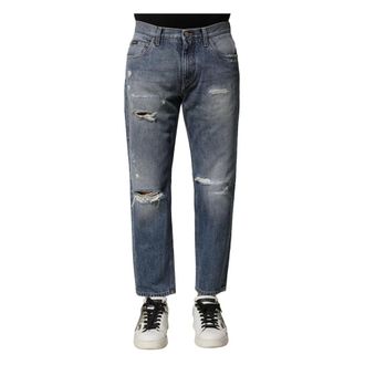 Dolce & Gabbana Homme, Jeans, Bleu, Taille: XS Jeans droits