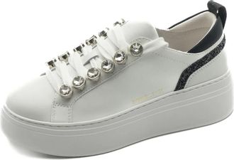 Emanuelle Vee Femme, Chaussures, Blanc, Taille: 36 EU Baskets 461P