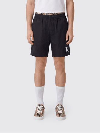 Burberry Short de jogging en nylon avec taille &eacute;lastiqu&eacute;e
