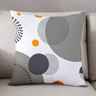 Bonamaison Le Jardin du Lin Zierkissenhüllen, Mehrfarbig, 45x45