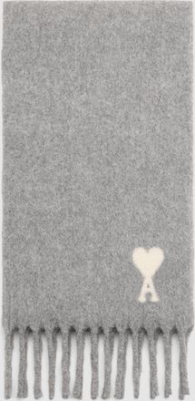 Ami Echarpe Ami De Coeur Gris Cendre