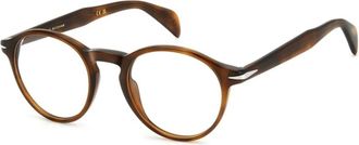 Eyewear by David Beckham Homme, Accessoires, Brun, Taille: 49 MM DB 1185 WR9 Optical Frame