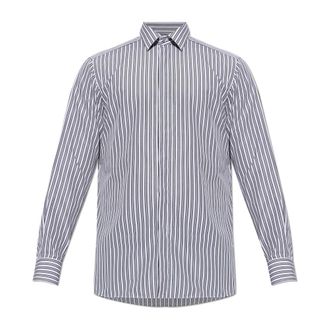 Tom Ford Gestreiftes Hemd - - Shirts - Herren - Wei&szlig; - M