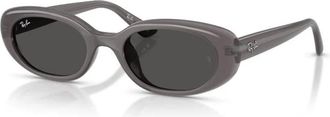 Ray-Ban Ovale Sonnenbrille - - Accessories - unisex - Grau - 53 MM