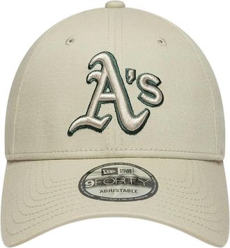 New Era Team Outline 9Forty - - Accessories - unisex - Beige - ONE SIZE
