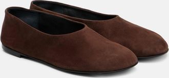 Proenza Schouler Ballerines Glove en daim