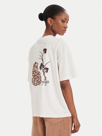 Napapijri T-Shirt S-Aral NP0A8A6N Creme Regular Fit