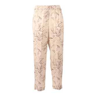 PESERICO Damen, Hosen, Beige, MGr&ouml;&szlig;e